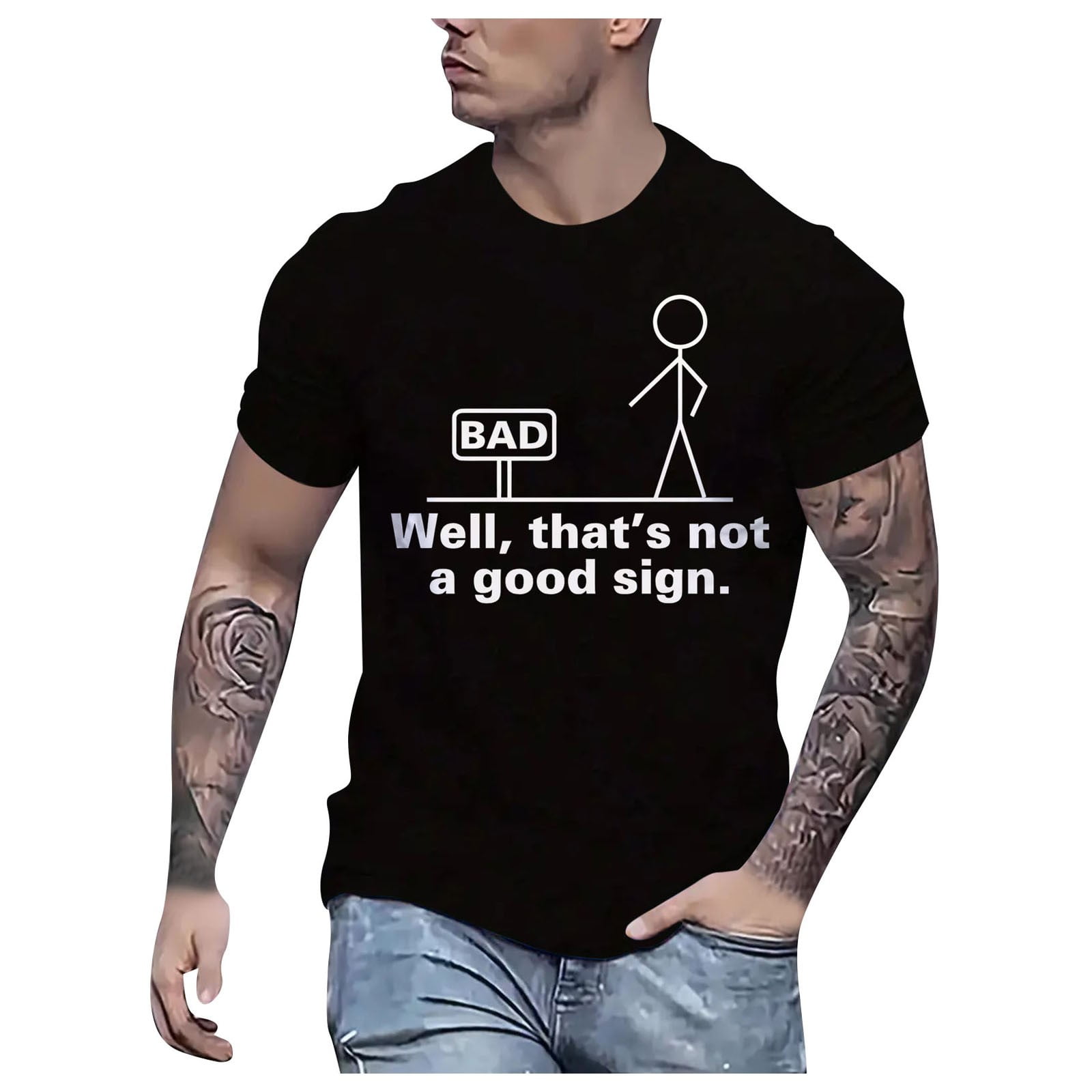 Click here for Luogenli Male T-Shirts For Mens Mens Oversized Vin... prices