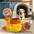 BESTSKY Yellow Duck Interactive Dog Feeder - Dog Puzzle Feeder Toy ...