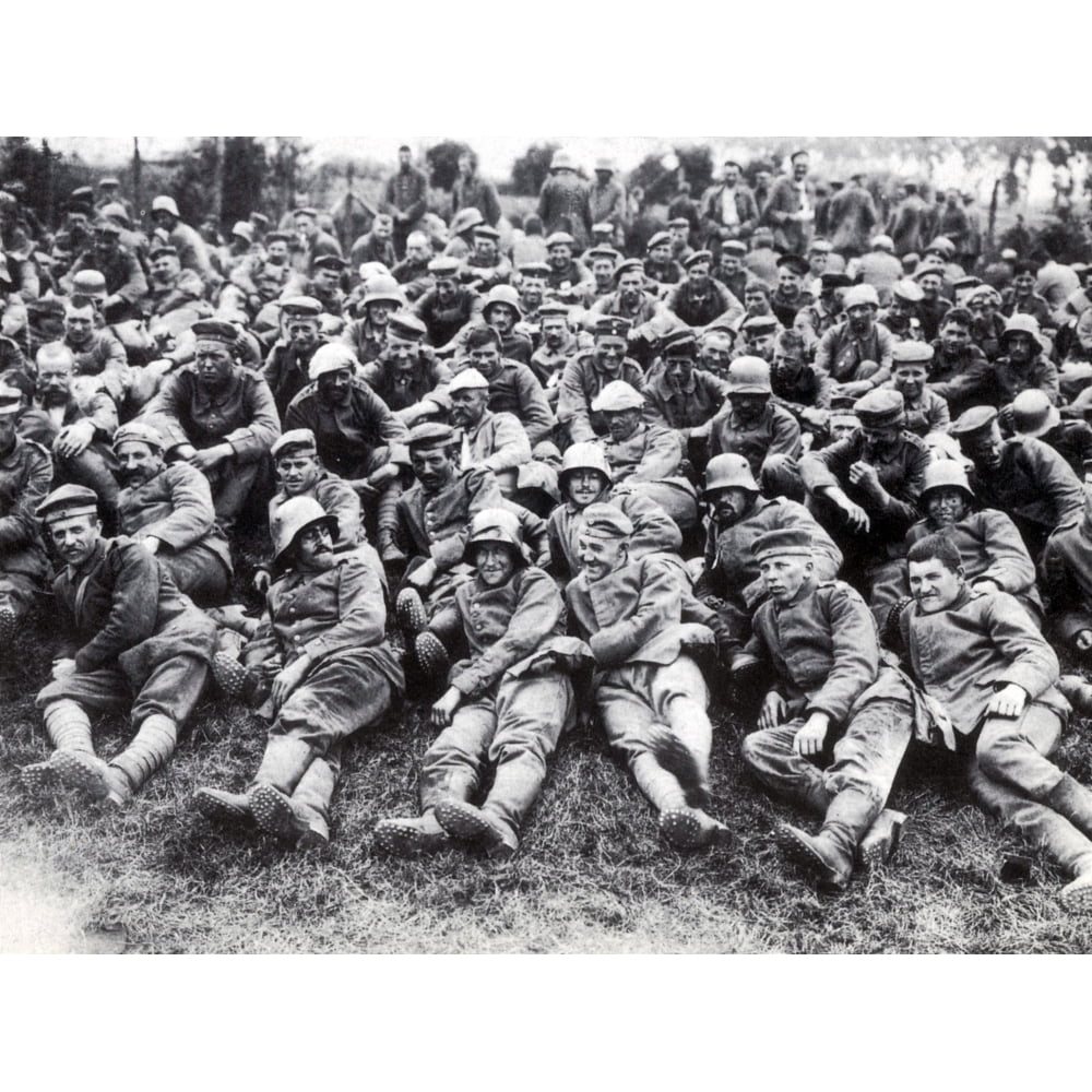 WWI German POWs Battle of Messines Ridge 1917 Poster Print by Science ... WWI German POWs Battle of Messines Ridge 1917 Poster Print by Science ...