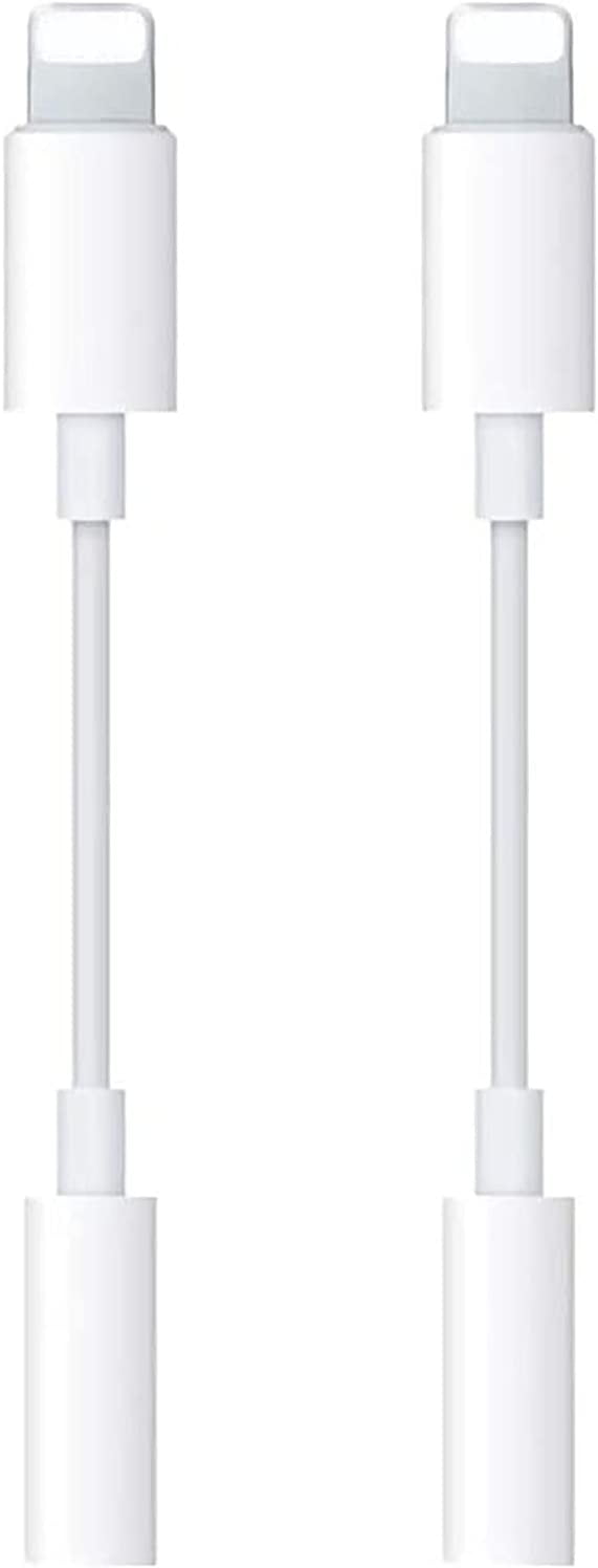 [Apple MFi Certified] 2 Pack for iPhone Headphone Jack Adapter ...