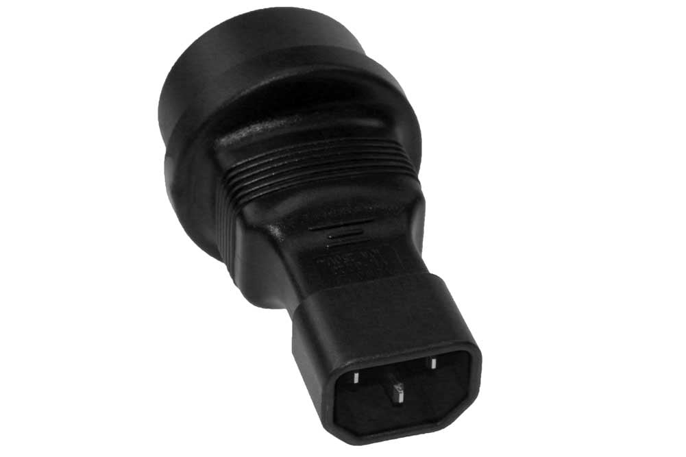 SF Cable IEC C14 to European CEE7/7 Schuko receptacle - Walmart.com SF Cable IEC C14 to European CEE7/7 Schuko receptacle - Walmart.com