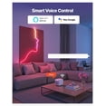 LED Neon Rope Light, 16.4ft RGB-IC Strip, App & Voice Control - Walmart.com