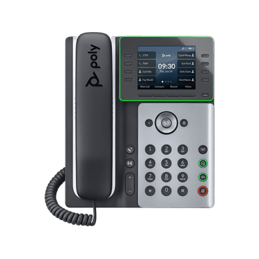 Poly Edge E220 IP Phone - Corded - Corded - Bluetooth - Desktop, Wall ...