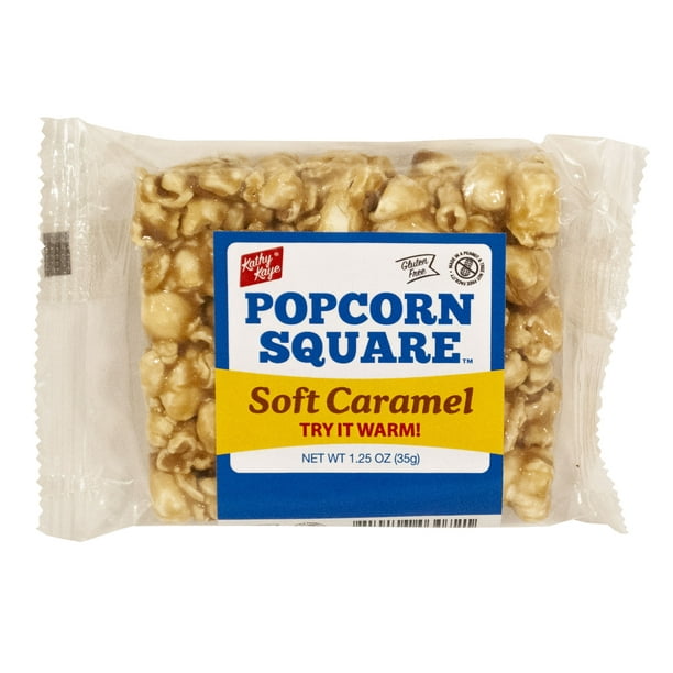 Kathy Kaye Caramel Popcorn Square, 8 Ct (1.25 Oz. Squares) - Walmart ...