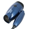 Conair 2 Speed Dual voltage 1875 Watt Compact Folding Ionic Hair Dryer in Dark Blue - Walmart.com