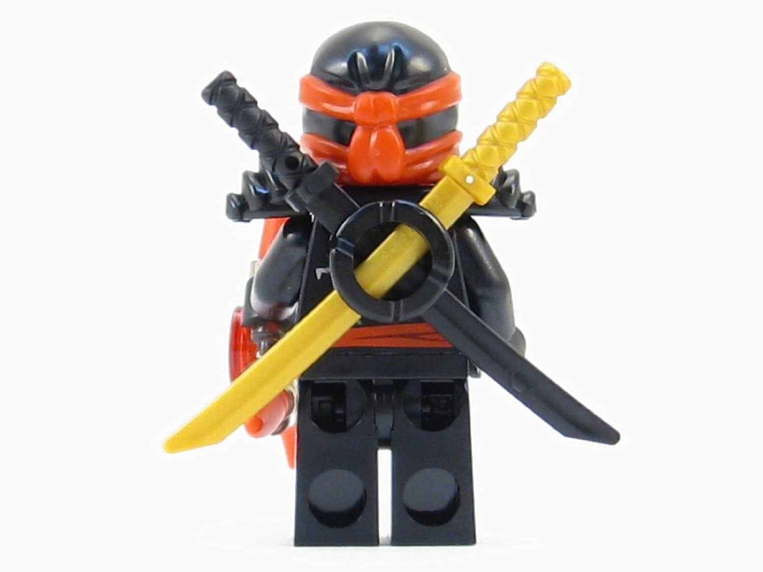 LEGO Ninjago: Deepstone Kai Ninja Minifigure Red Aeroblade Swords LEGO ...