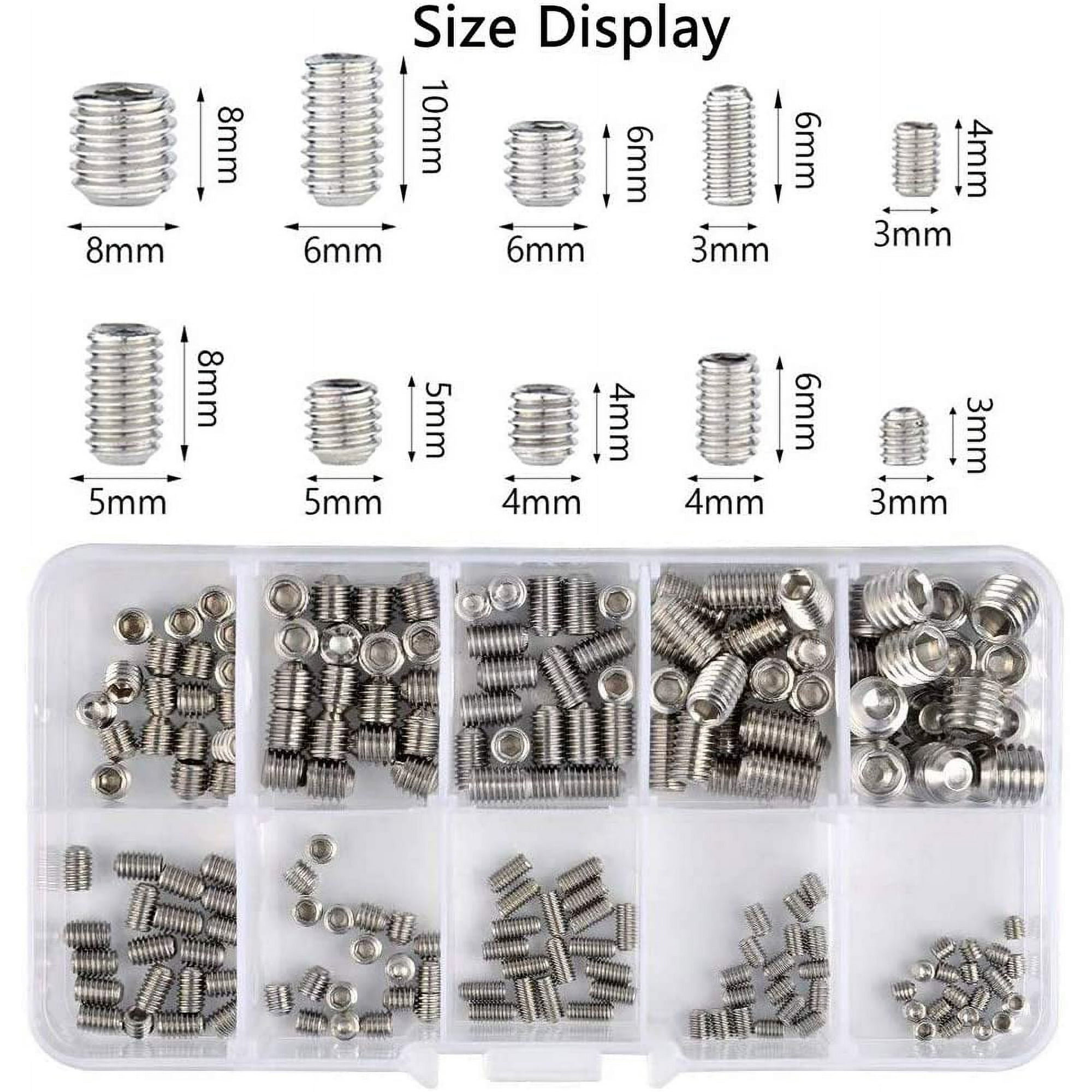 Click here for Jiarry Hex Allen Set Grub Socket Head Drive Screw... prices