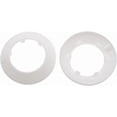 2" Water Pipe Flange Cover 4 Pcs Snap Type Round Escutcheon Plate for ...