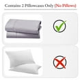 California Design Den Cotton Sateen Pillow Cases - 400 TC, Set of 2 ...