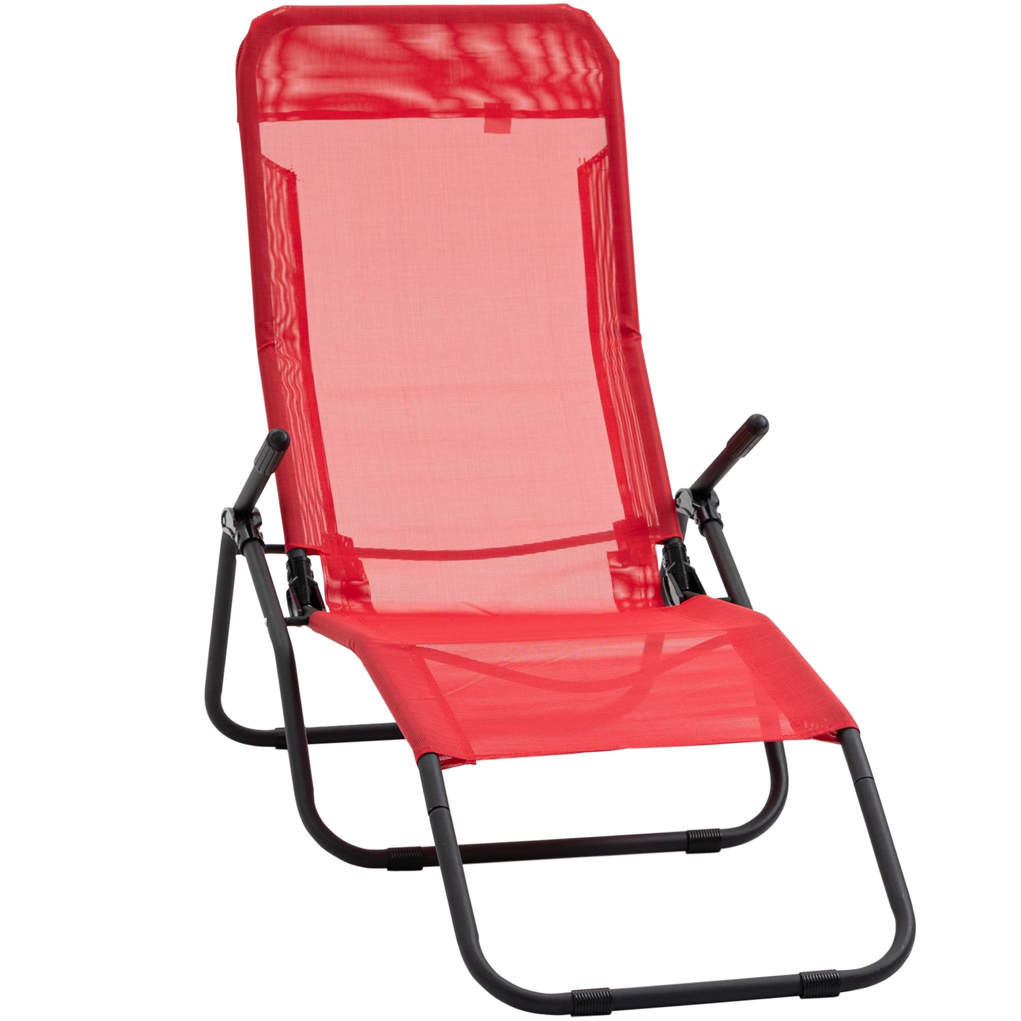 Click here for Outsunny Foldable Patio Lounge Chair  Outdoor Beac... prices