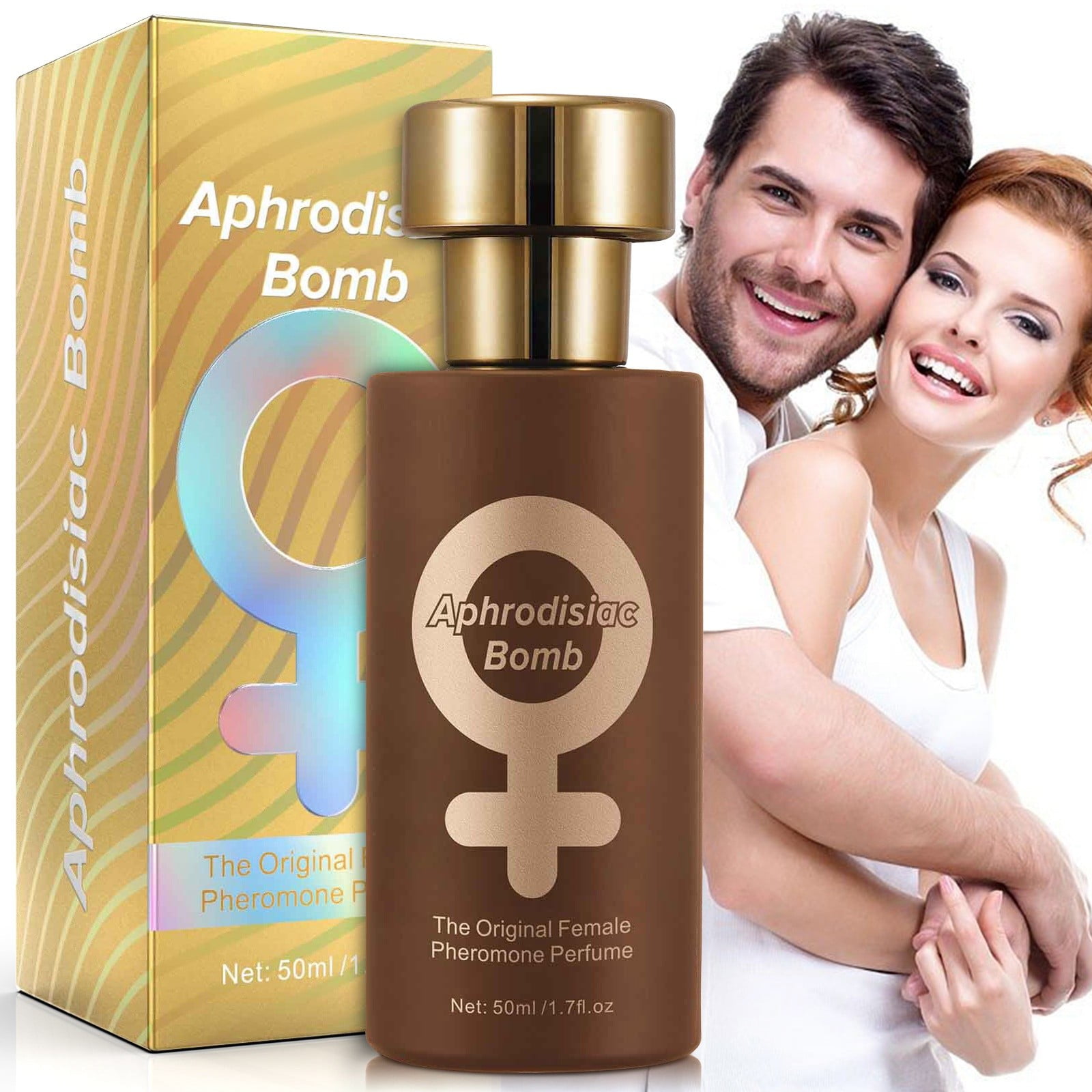 Perfume For Men Golden Pheromone Cologne For Men Attract Women 50ML | Bodega Aurrera en línea