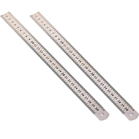 Steel Rulers, Metal Rulers, Pack Of 2 | Walmart Canada