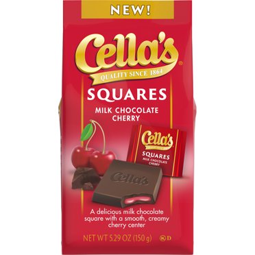 Cella's Dark Chocolate Covered Cherries, 72-Count Box - Walmart.com