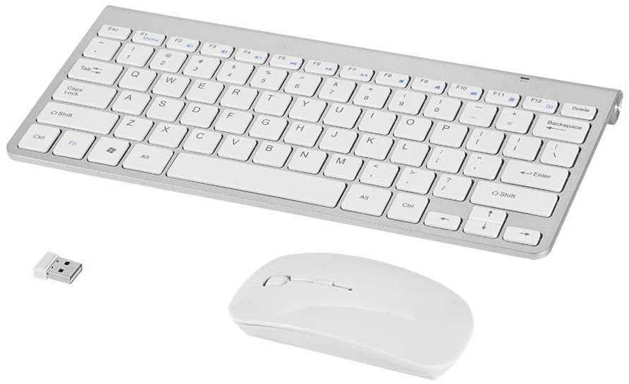 Keyboard and Mouse,2.4GHz Slim Waterproof Wireless Keyboard and Mouse ...