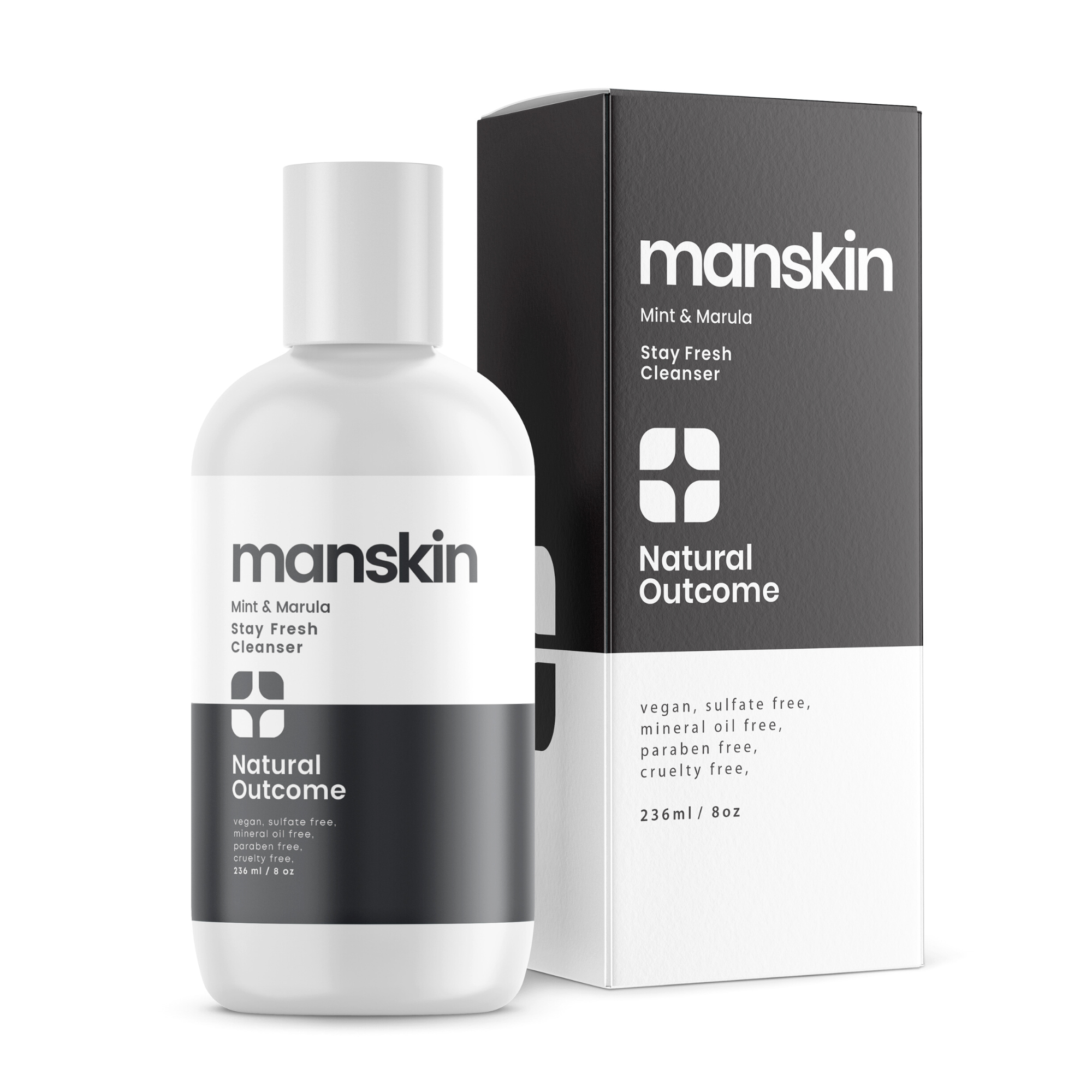 Natural Outcome Man Skin Face Wash Daily Face Wash For Men With Mint