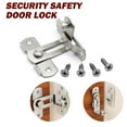Flip Door Sliding Latch, 90 Degree Stainless Steel Latch, Safety Door ...