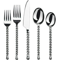Gourmet Settings (GS) Treble Clef Stainless 20pc Flatware Set (Service ...