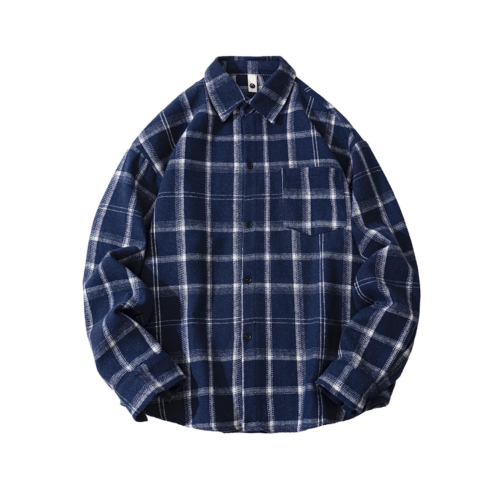 Click here for Lnwuy (M-5xl) Mens Vintage Casual Flannel Shirts B... prices