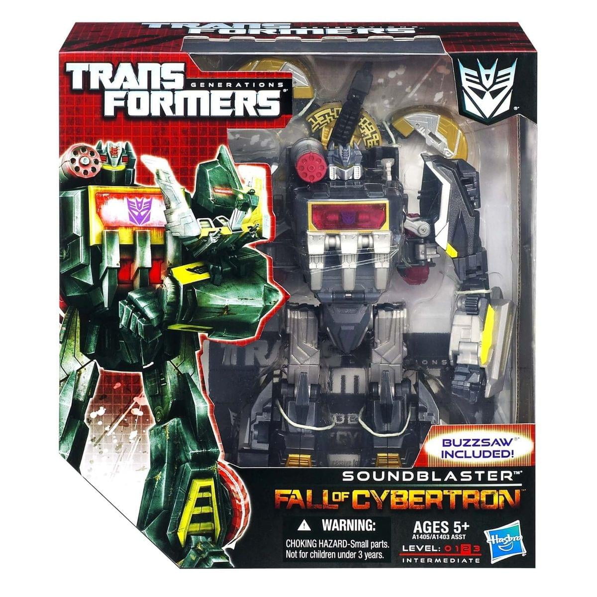 Transformers Generations Fall Of Cybertron Sound Blaster & Buzzsaw ...