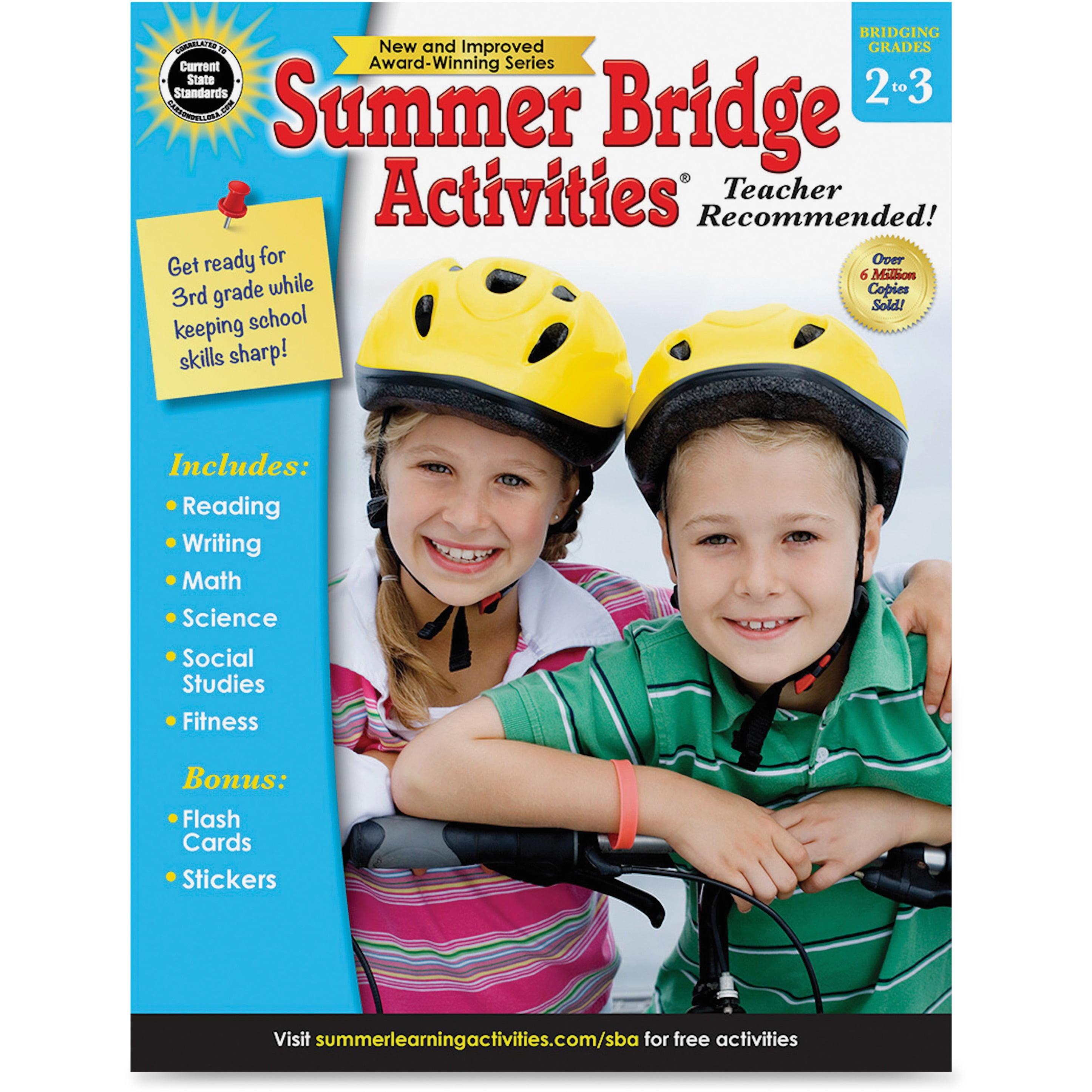 Summer Bridge Grade 2-3 Activities Workbook - Walmart.com