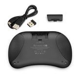 Rii i8+ 2.4GHz Mini Wireless Keyboard with Touchpad, LED Backlit ...