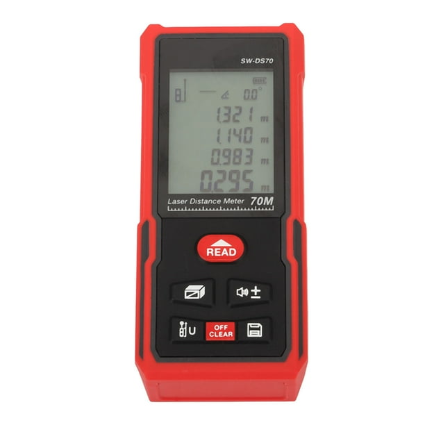 Distance Gauge, Distance Meter 630 To 670nm Portable For Factories 50m ...