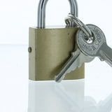 Walmart Mini Brass Padlocks, Set of 6, Small Security Locks with Keys ...
