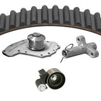 Dayco Premium T-Belt Kit w/ Water Pump, Without Seals Fits select: 2004 ...