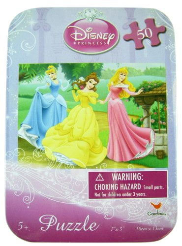 Princess Travel Puzzle Set - Disneys Princess Mini Puzzle Set (50pcs ...