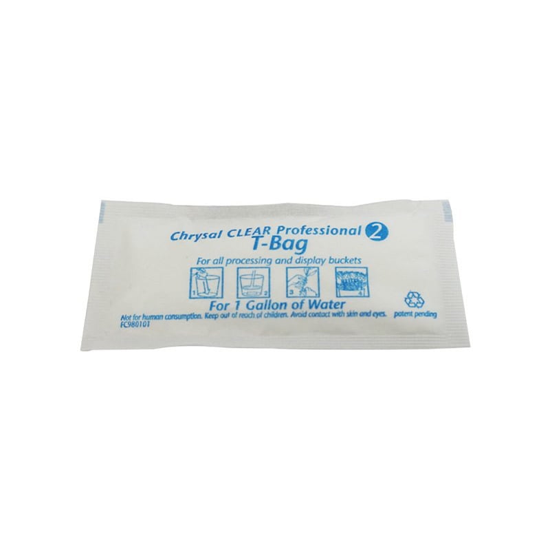 Chrysal Clear Professional #2 T-Bag - 320 Case - Walmart.com