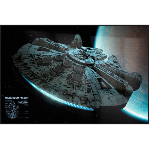 Millennium Falcon Background