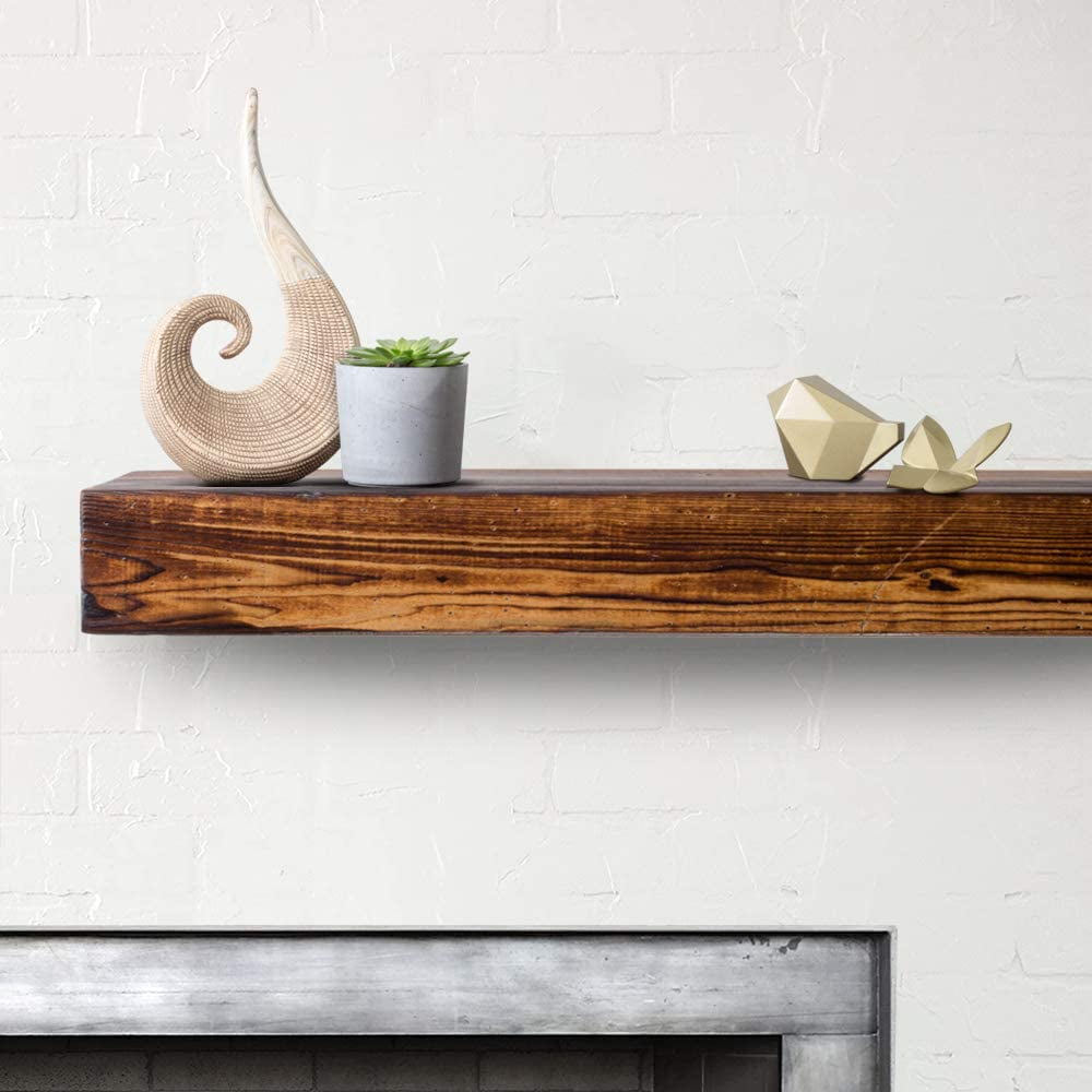Rustic Wood Beam Shelves - The Best Picture Of Beam