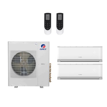 GREE Vireo Gen3 Series 12,000 BTU Single Zone Concealed Duct Ductless ...