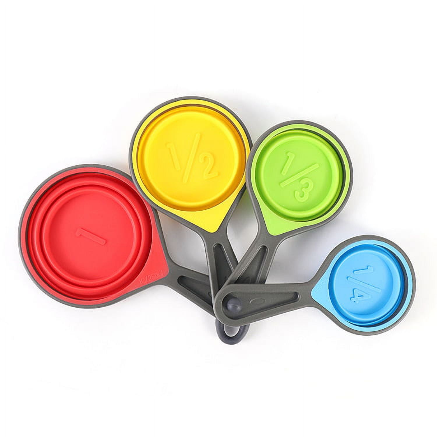 Click here for Nielieping Collapsible Measuring Cups - 4pc Nestin... prices