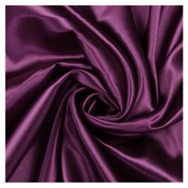 MDS Pack of 25 Yard Charmeuse Bridal SOLID Satin Fabric for Wedding ...