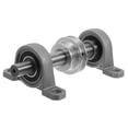 COMPUKAS Steel Spindle Bearing Seat Pulley for Bench Saws, Drills ...