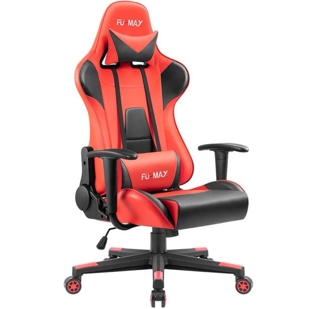 Furmax High-Back Gaming Office Chair Ergonomic Racing Style Adjustable ...