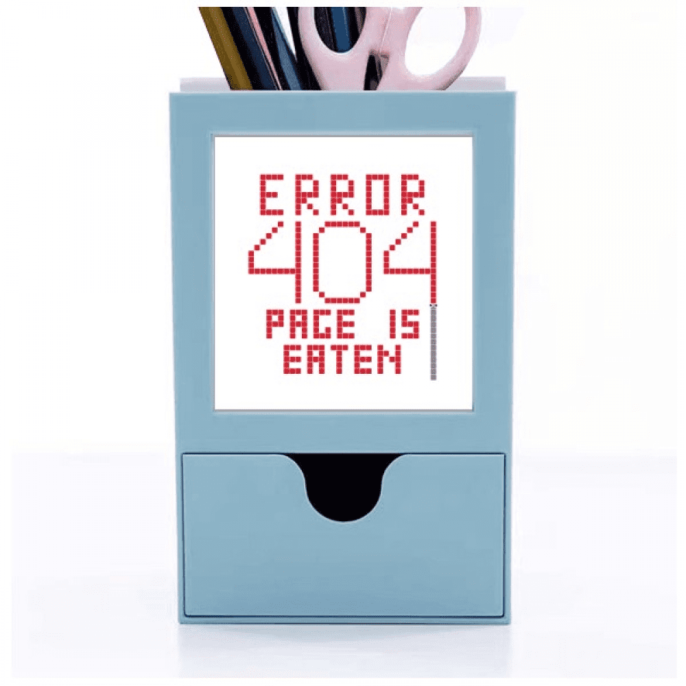 Programmer 404 Error Page Is Eaten Desk Supplies Organizer Pen Holder ...