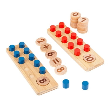 Magnetic Ten Frame Set: 4 Durable Ten-Frames + 50 Colorful Counters ...
