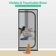 Jowenia Reinforced Cat Screen Door, Pets Proof Screen Door with ...