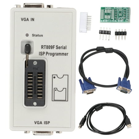 RT809F Programmer, VGA USB Input LCD TV Display Programmer NOR NAND Chip Automatic ...