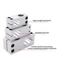 Aluminum Alloy Pillar Fixing Clamp - Vertical Fixed Diameter Fastening ...
