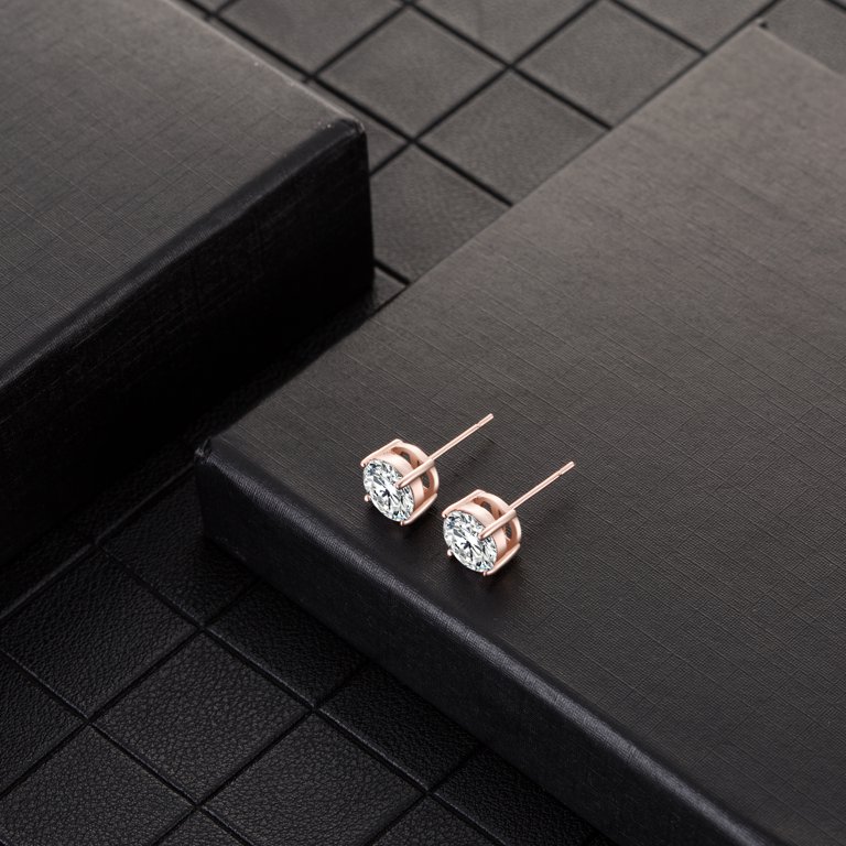 Diamond Earrings For Men In Box