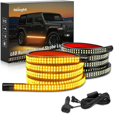 Buyers Products SL40AR 4 SSF20 Inch Recessed Amber Strobe Light, Round ...