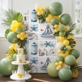 Arch Covers, Blue Oceans Beach Arch Covers Stretchy Backdrop 4'x1.65 ...