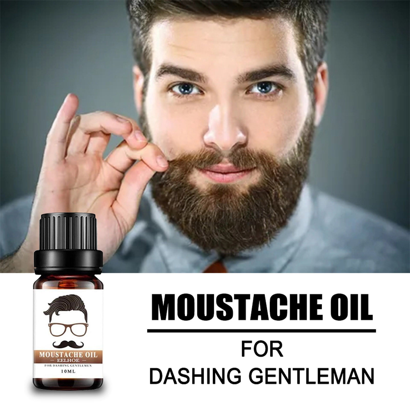 Eelhoe Natural Beard Oil Conditioner Beard Makes Men More Attractive