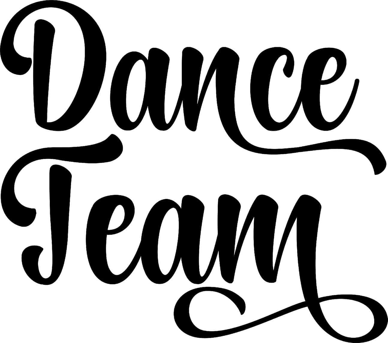 Dance Team Clipart