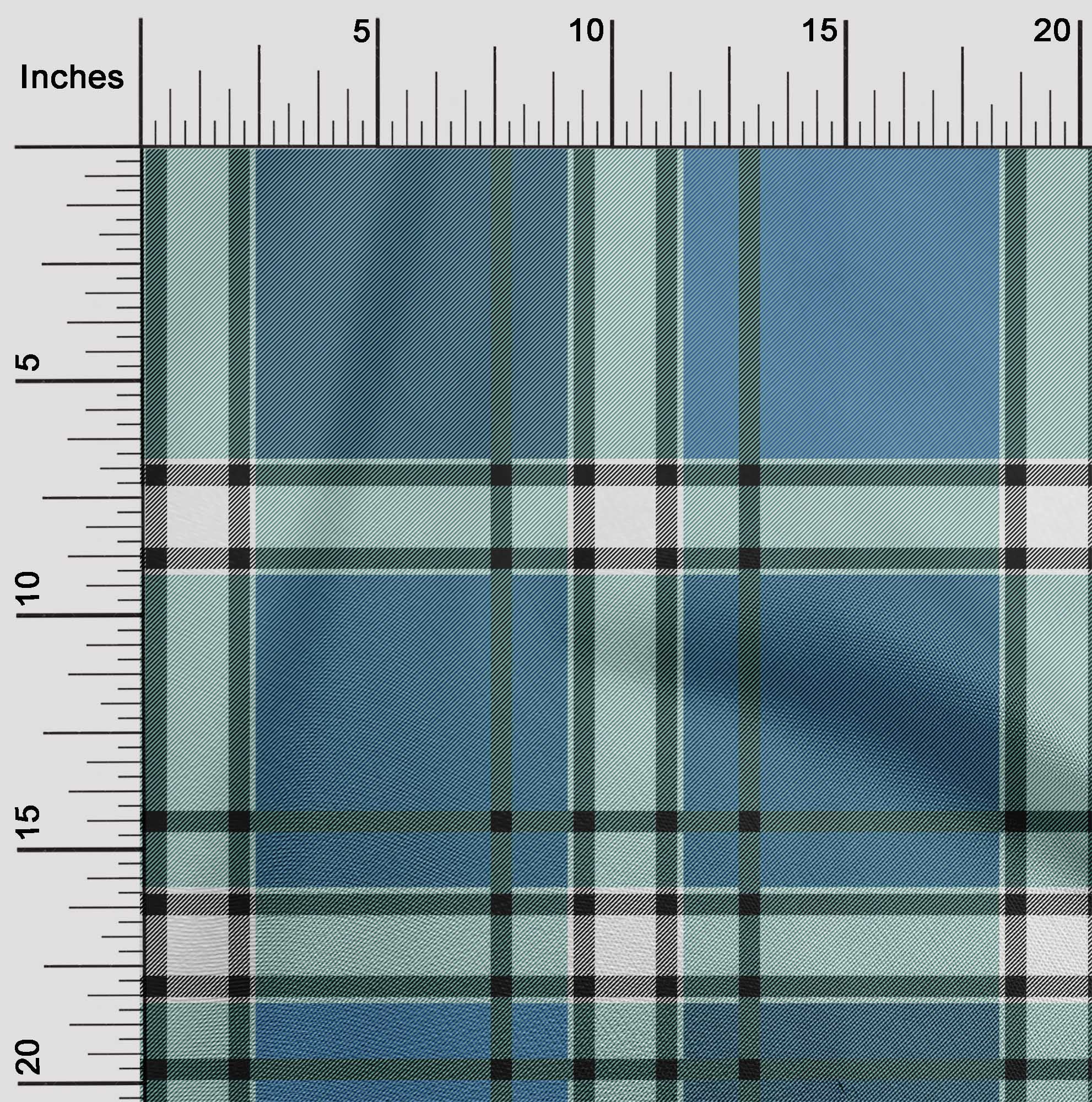 oneOone Cotton Silk Fabric Tartan Check Fabric Prints By Yard 42 Inch ...