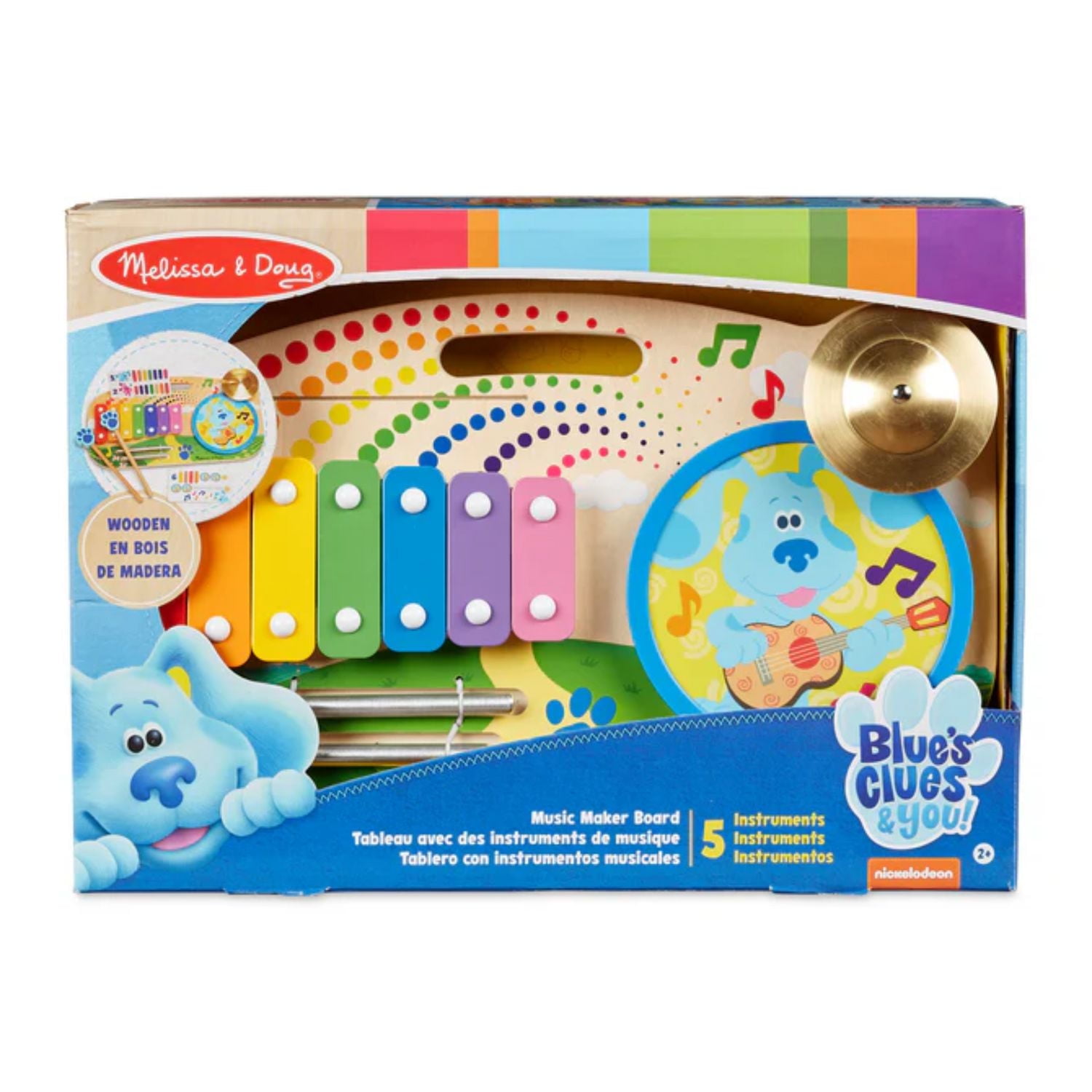 Click here for Melissa & Doug Blues Clues & You! Wooden Music Mak... prices