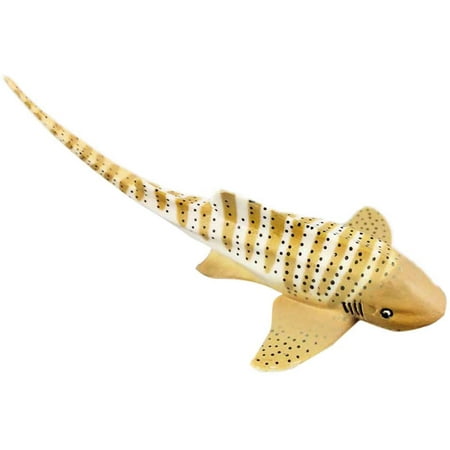 HTCM Simulation Shark Animal Model Zebra Shark Toy Sea Creature Toys ...